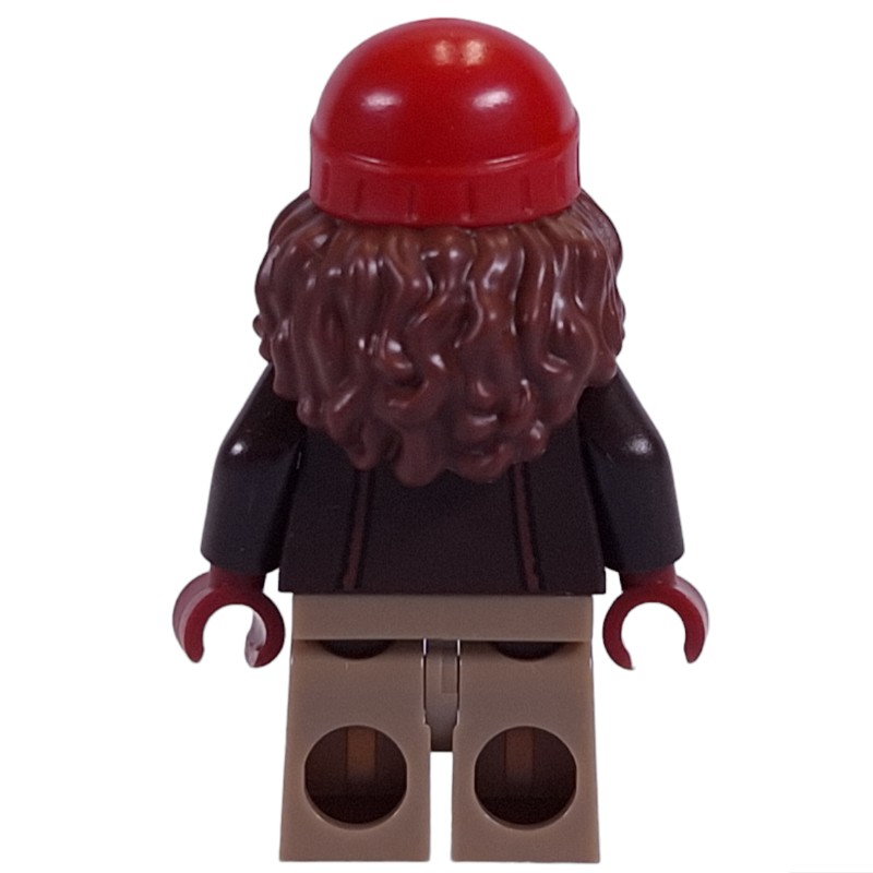 LEGO Set fig-014302 Hermione Granger - Dark Brown Jacket, Red Hat ...