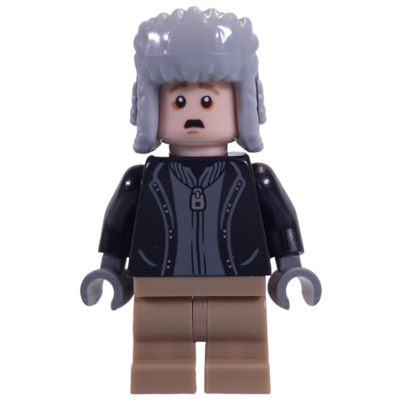 LEGO Set fig-014303 Draco Malfoy - Black Jacket, Light Bluish Grey ...