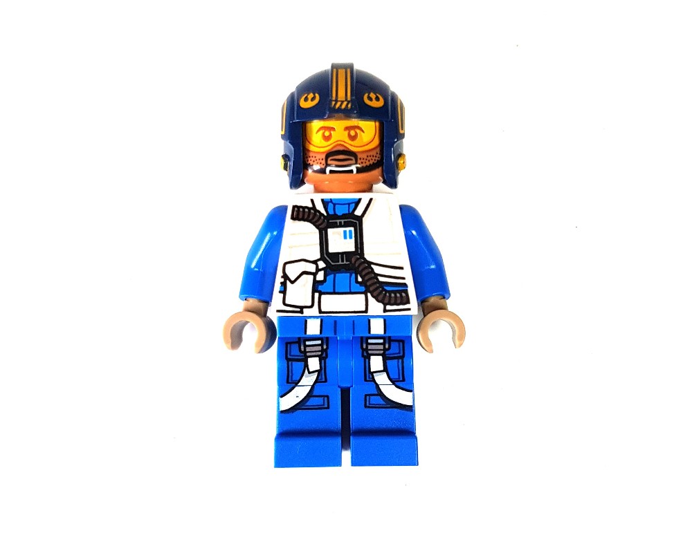 LEGO Set fig-014312 Captain Porter / E-Wing Pilot | Rebrickable - Build ...