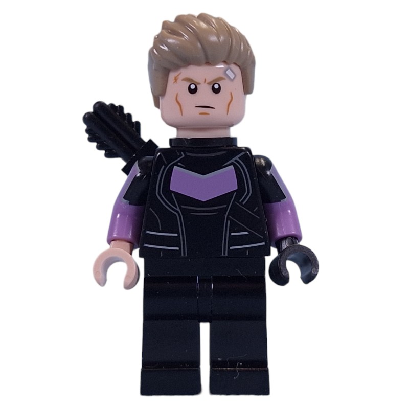 LEGO Set fig-014360 Hawkeye - CMF | Rebrickable - Build with LEGO