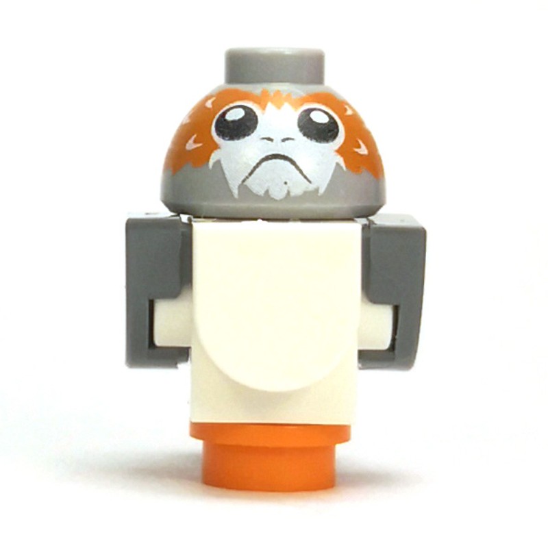 LEGO Set fig-014400 Porg - White Center | Rebrickable - Build with LEGO