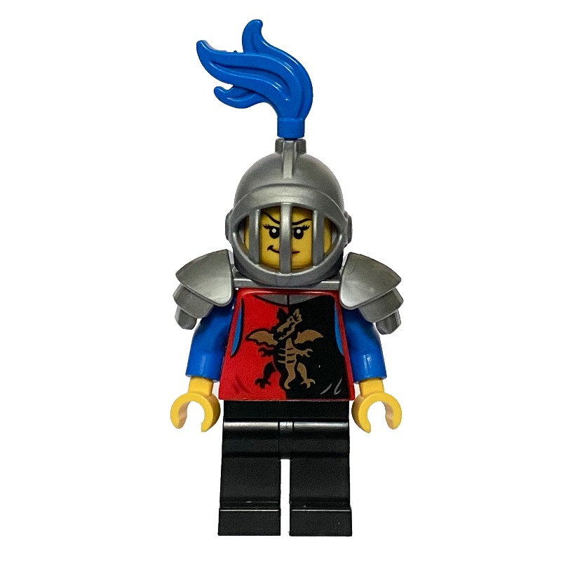 LEGO Set fig-014421 Knight (Dragon Knights) - Reissue, Black Legs ...