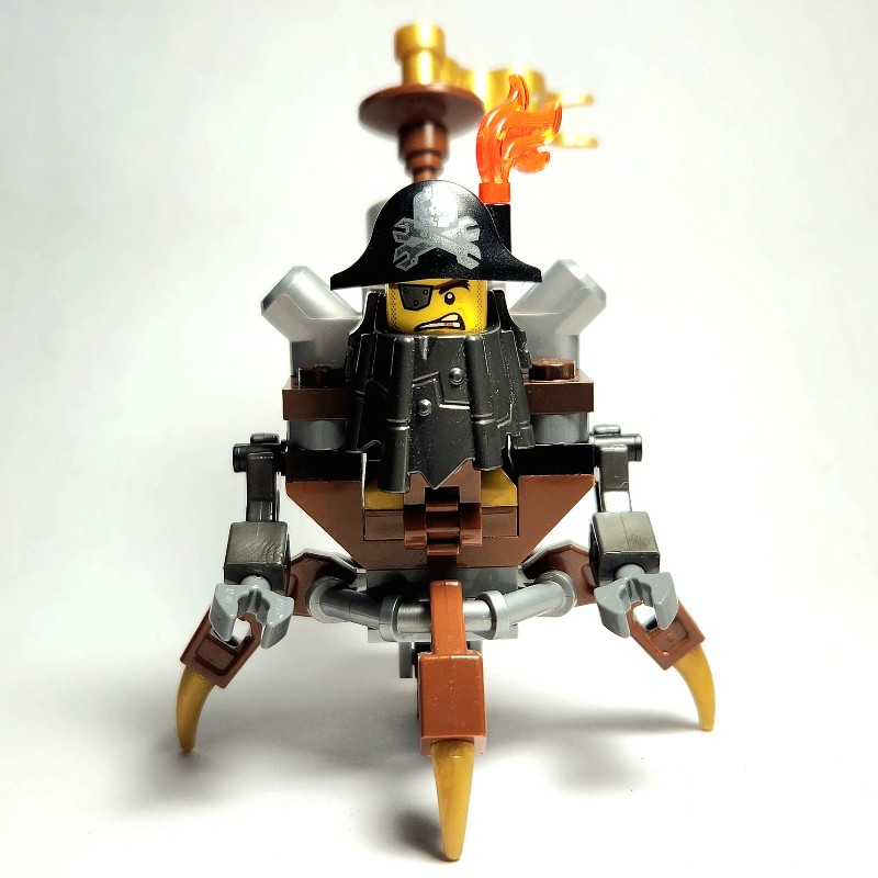 LEGO Set fig-014449 Metalbeard - Large (2019 The LEGO Movie ...