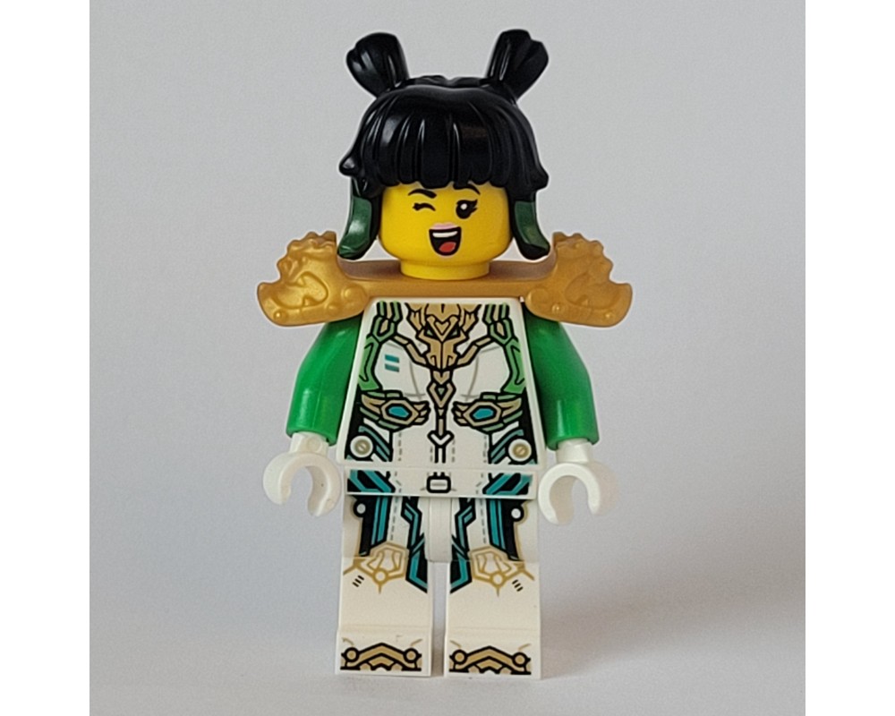 LEGO Set fig-014535 Mei, White Armor, Pearl Gold Should Guard ...
