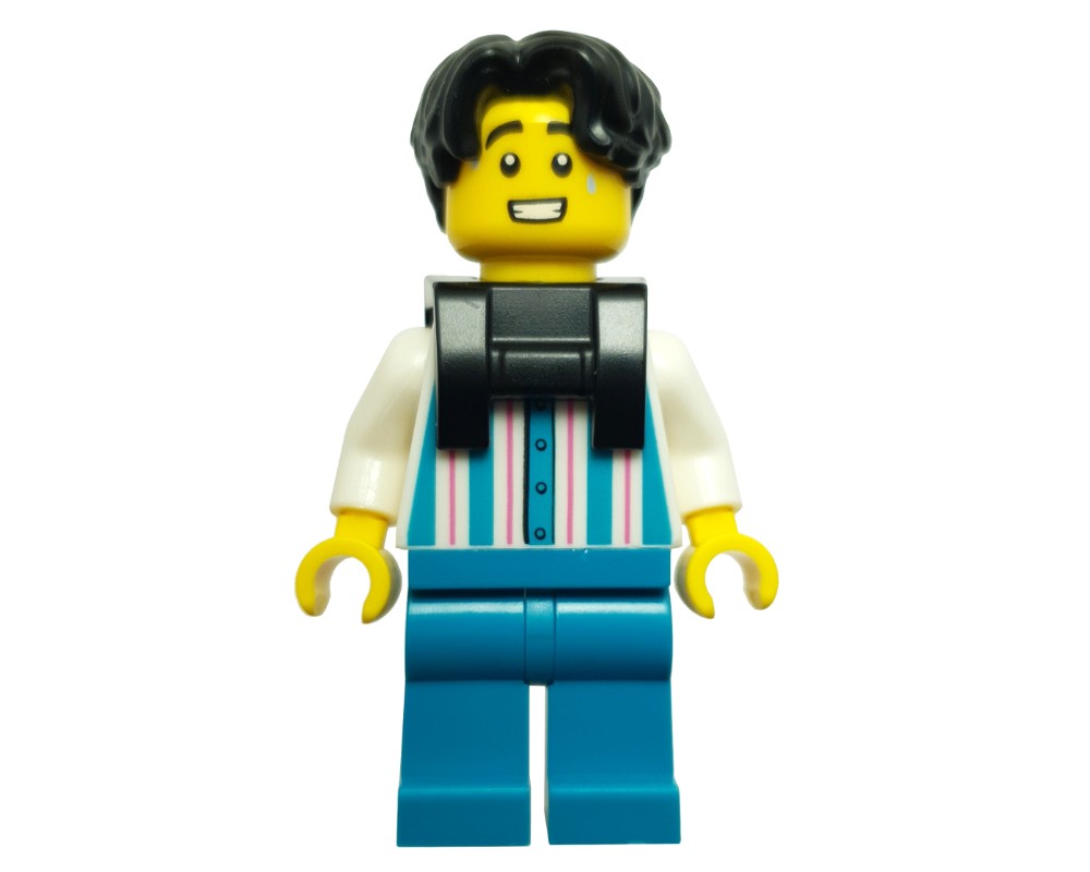 LEGO Set fig-014547 Lee, Backpack | Rebrickable - Build with LEGO