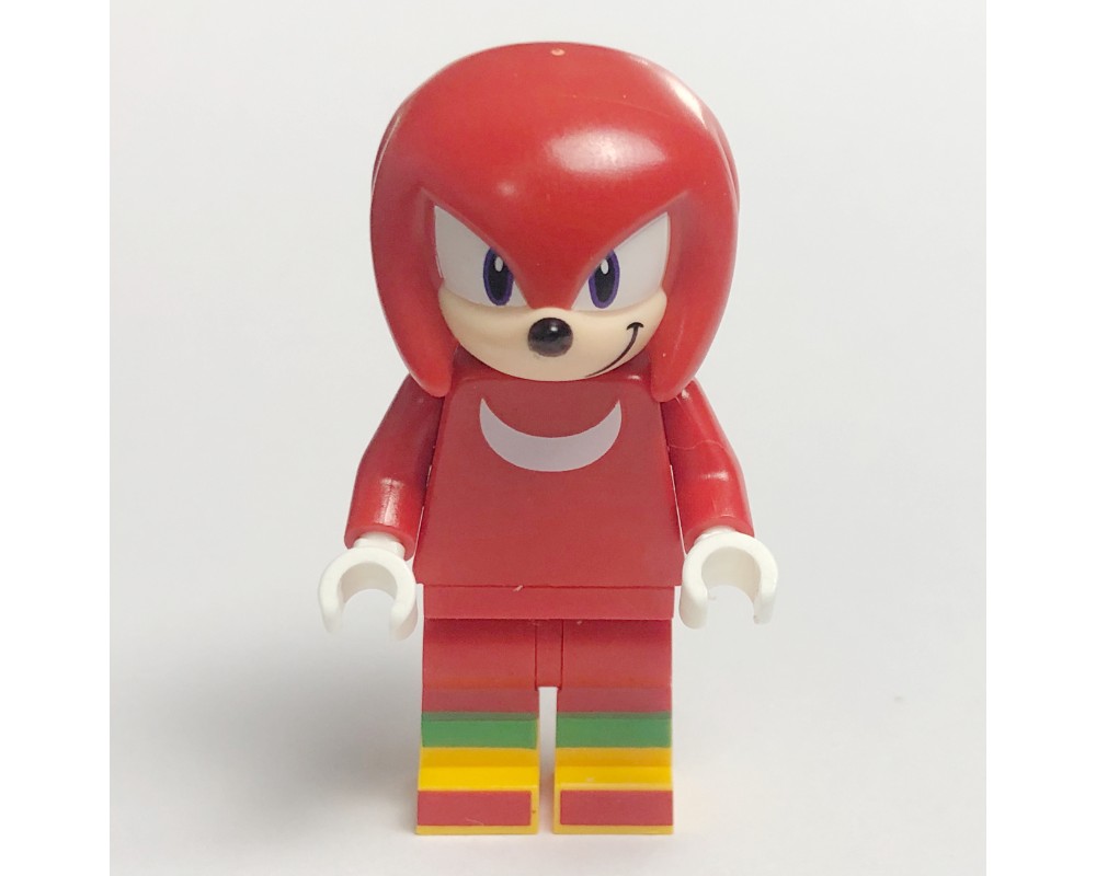 LEGO Set fig-014603 Knuckles, Closed Mouth | Rebrickable - Build with LEGO