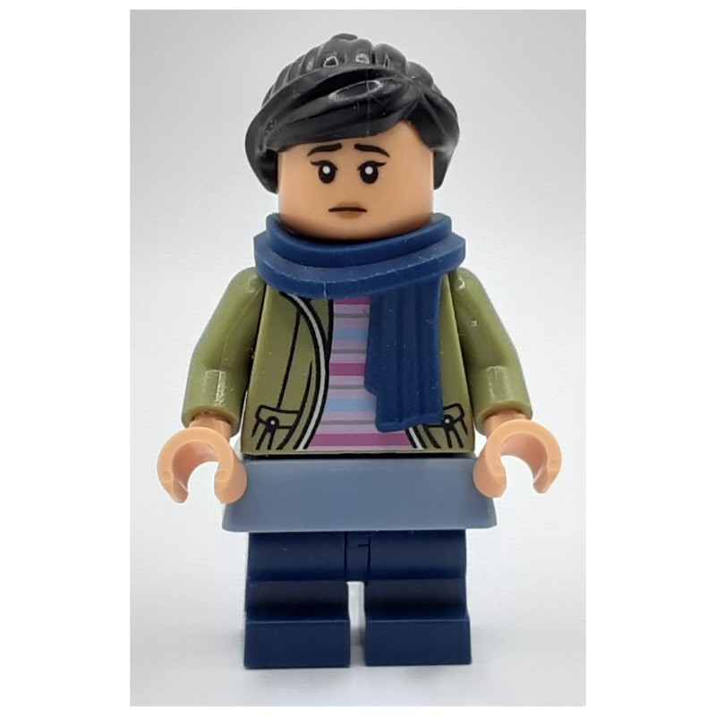LEGO Set fig-014763 Cho Chang, Dark Blue Scarf, Skirt | Rebrickable ...