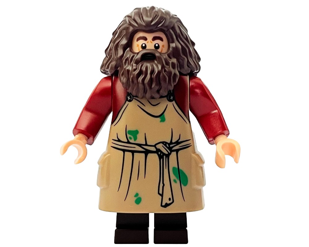LEGO Set fig-014767 Hagrid, Dark Red Arms | Rebrickable - Build with LEGO