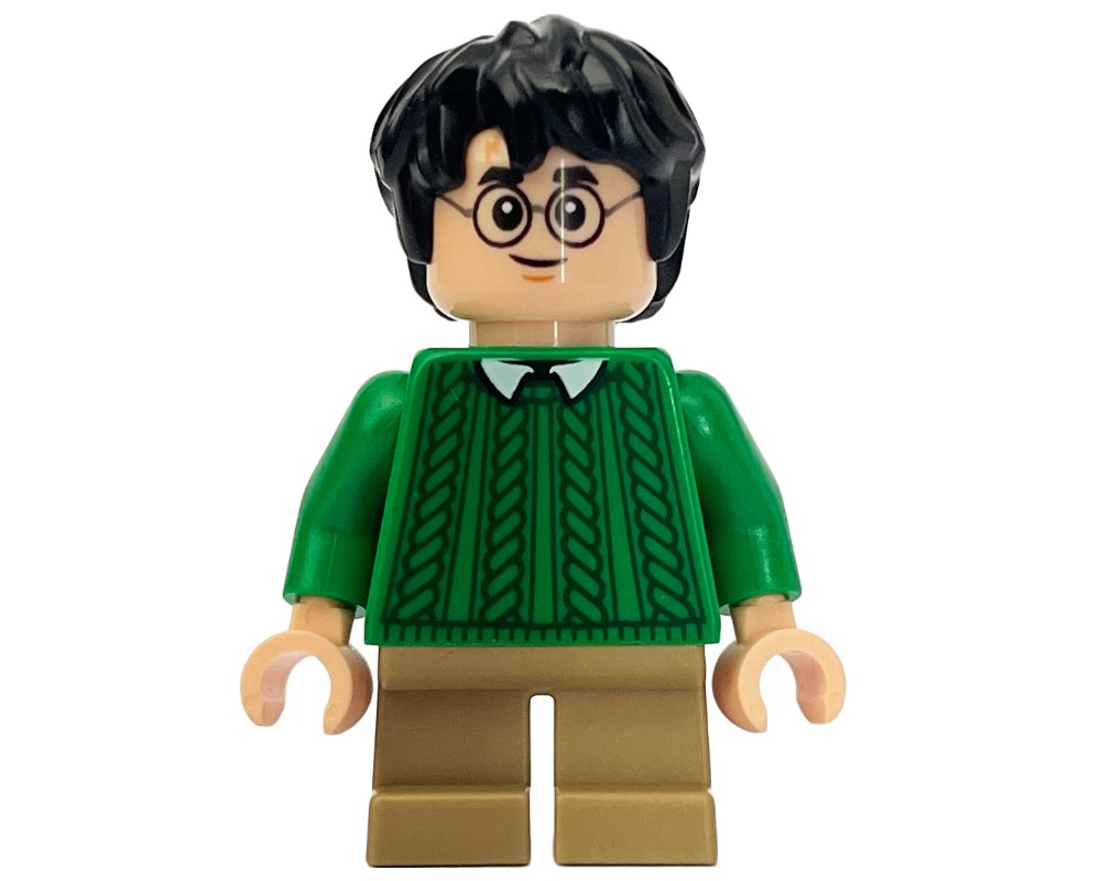 LEGO Set fig-014768 Harry Potter, Bright Green Sweater | Rebrickable ...