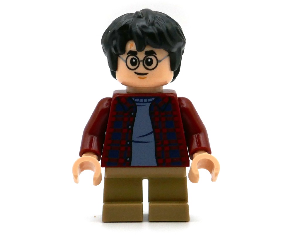 LEGO Set fig-014770 Harry Potter, Dark Red Jacket, Dark Tan Legs ...