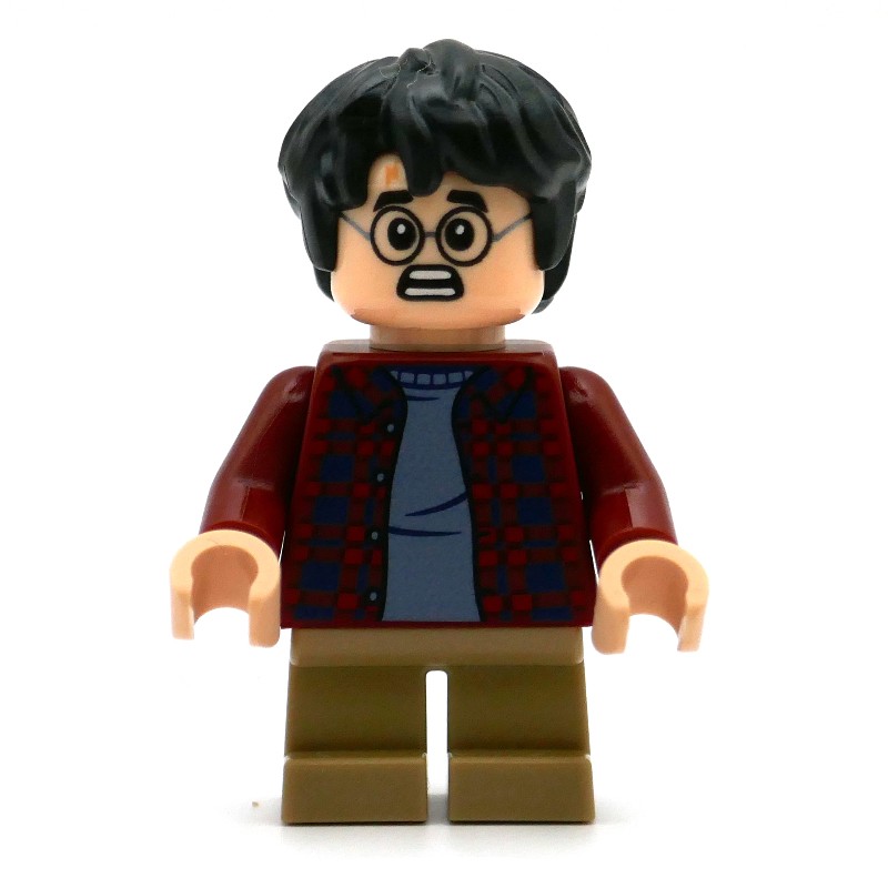 LEGO Set fig-014770 Harry Potter, Dark Red Jacket, Dark Tan Legs ...