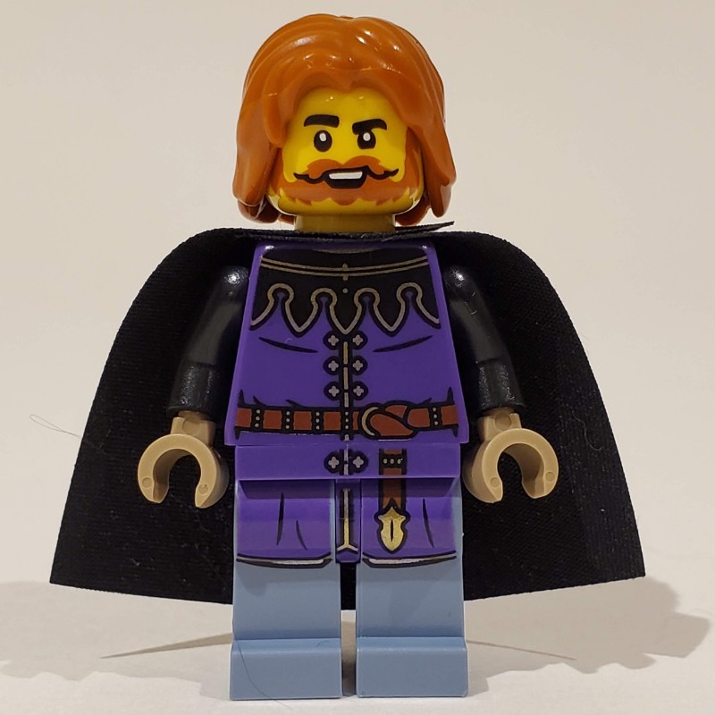 LEGO Set fig-014810 Tax Collector, Dark Purple Torso, Sand Blue Legs ...