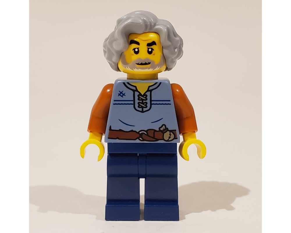 LEGO Set fig-014813 Weaver, Sand Blue Torso, Dark Blue Legs ...