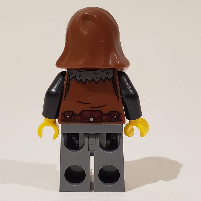 LEGO Set fig-014815 Wolfpack, Reddish Brown Torso, Dark Bluish Grey ...