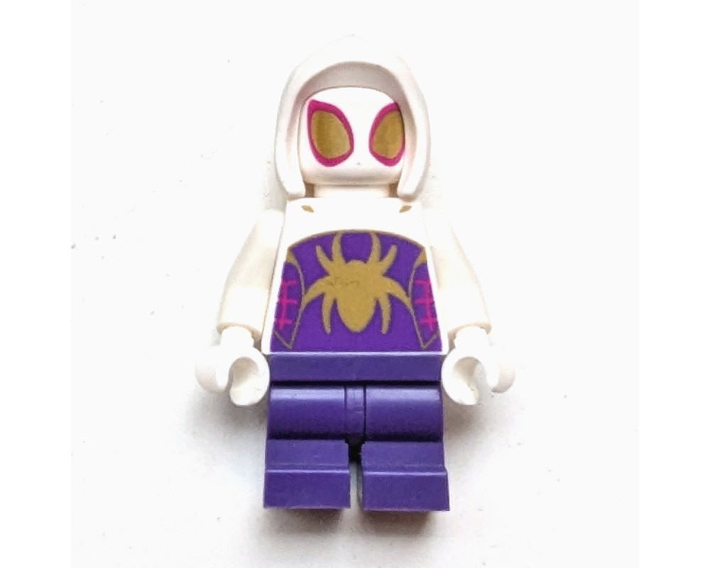 LEGO Set fig-014827 Gwen Stacy / Ghost-Spider, Short Legs | Rebrickable ...