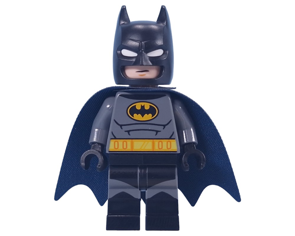 LEGO Set fig-014857 Batman, Dark Bluish Grey Suit, Black / Dark Blue ...