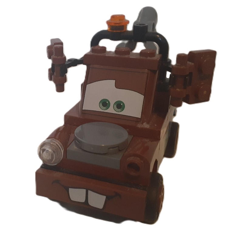 LEGO Set fig-014948 Tow Mater, Raised Right Eye - Later Release ...