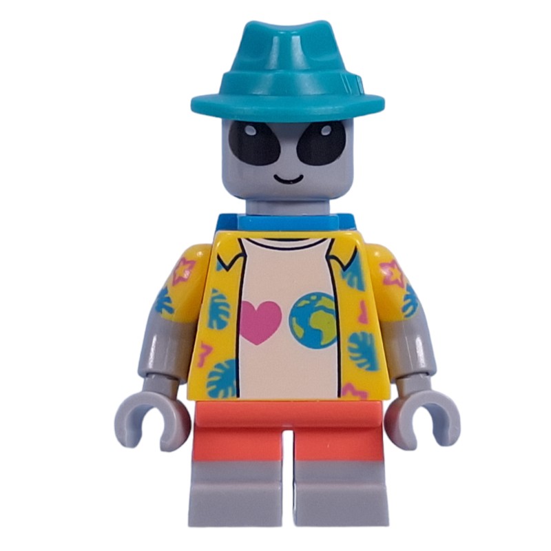LEGO Set fig-014959 Alien Tourist | Rebrickable - Build with LEGO