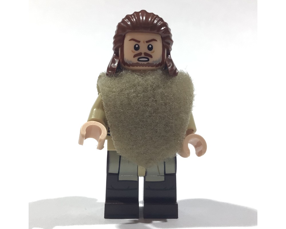 LEGO Set fig-014988 Qui-Gon Jinn, Poncho, Reddish Brown Beard ...