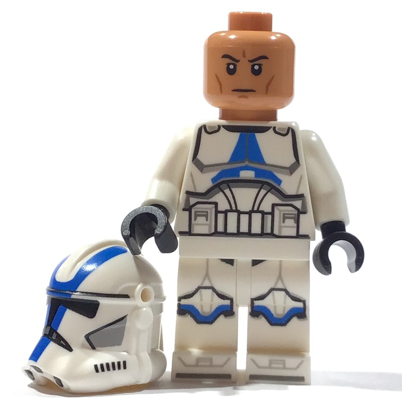 LEGO Set fig-014993 Clone Trooper, 501st Legion, White Arms ...