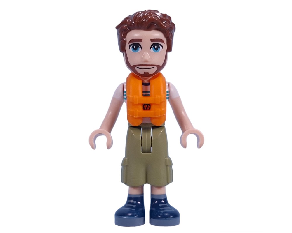 LEGO Set fig-015036 Jonathan - Adventure Camp, Olive Green Pants, Life ...