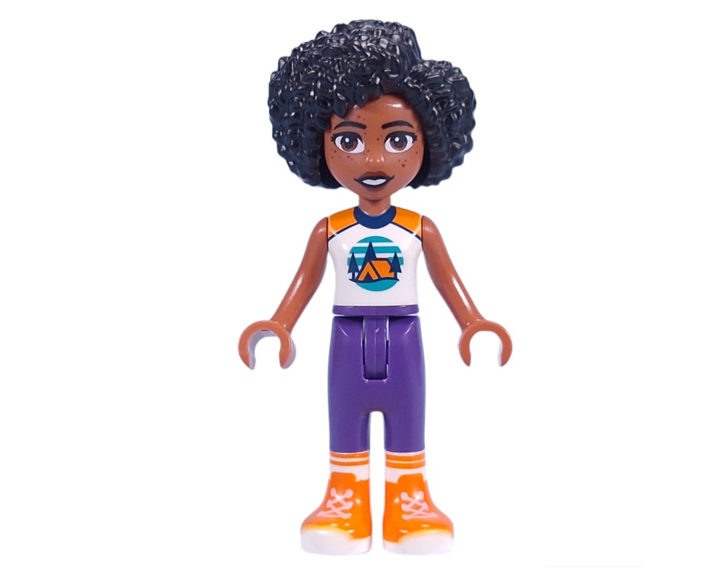 LEGO Set fig-015040 Jamila - Adventure Camp, Dark Purple Pants ...