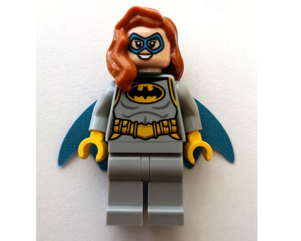 LEGO Set fig-015075 Batgirl, Light Bluish Gray Suit, Blue Eyemask ...