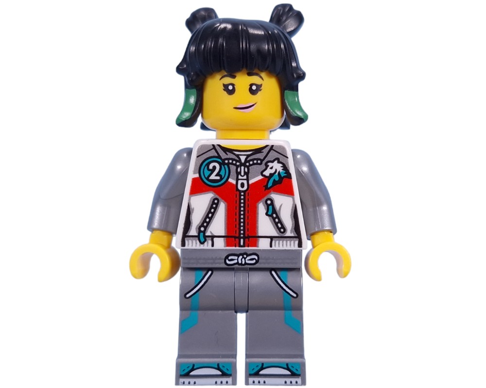LEGO Set fig-015139 Mei, White and Flat Silver Suit | Rebrickable ...