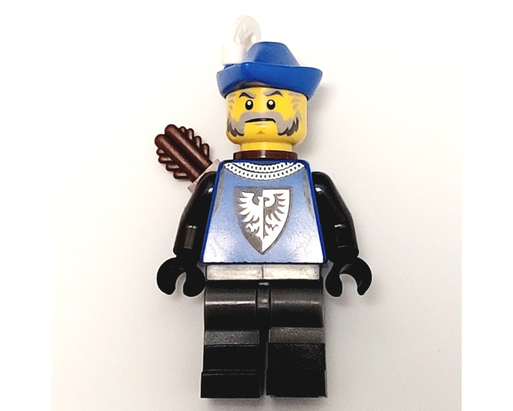 LEGO Set fig-015250 Mountain Fortress Black Falcon Archer - Male ...