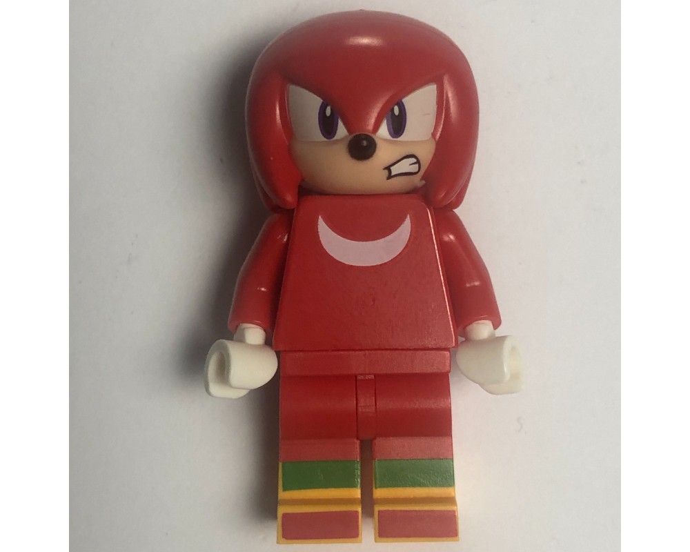 LEGO Set fig-015299 Knuckles, Open Mouth | Rebrickable - Build with LEGO
