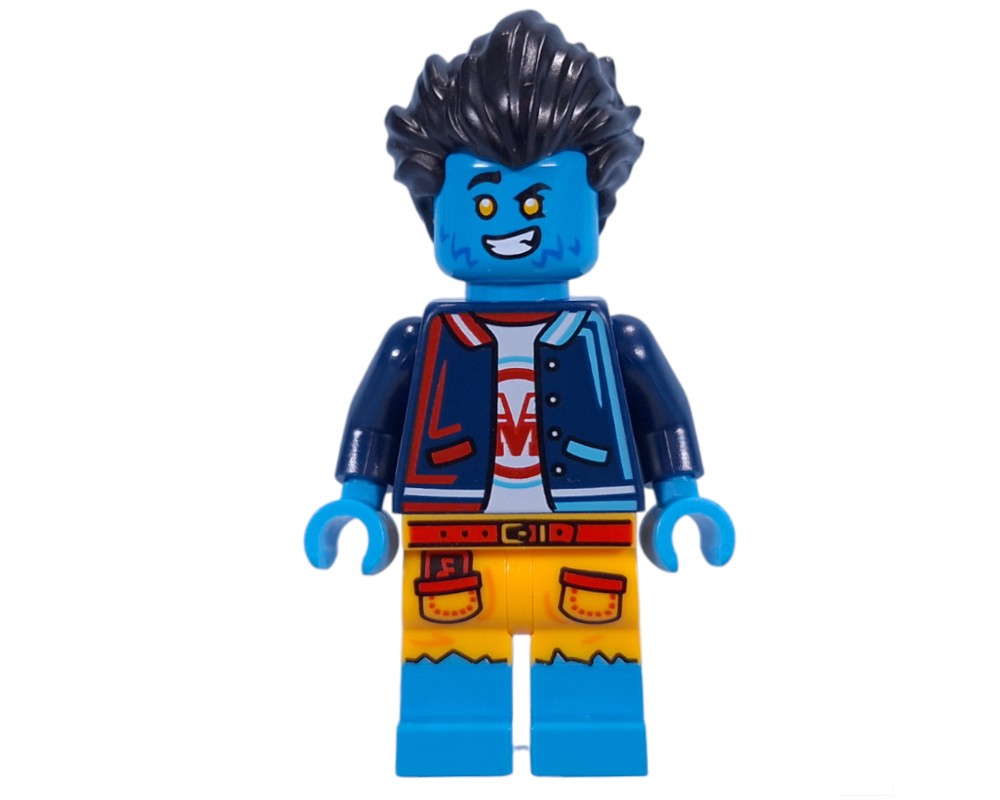 LEGO Set fig-015375 Logan, Dark Blue Jacket | Rebrickable - Build with LEGO