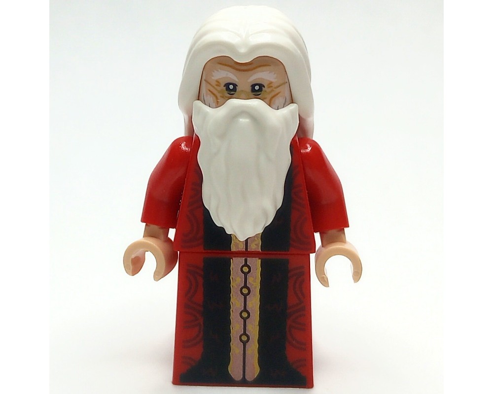 LEGO Set fig-015496 Albus Dumbledore, Red Robe | Rebrickable - Build ...