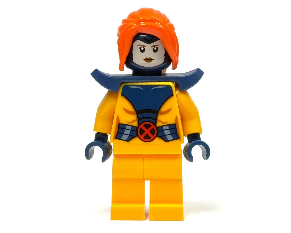 LEGO Set fig-015606 Jean Grey, Bright Light Orange Suit | Rebrickable ...