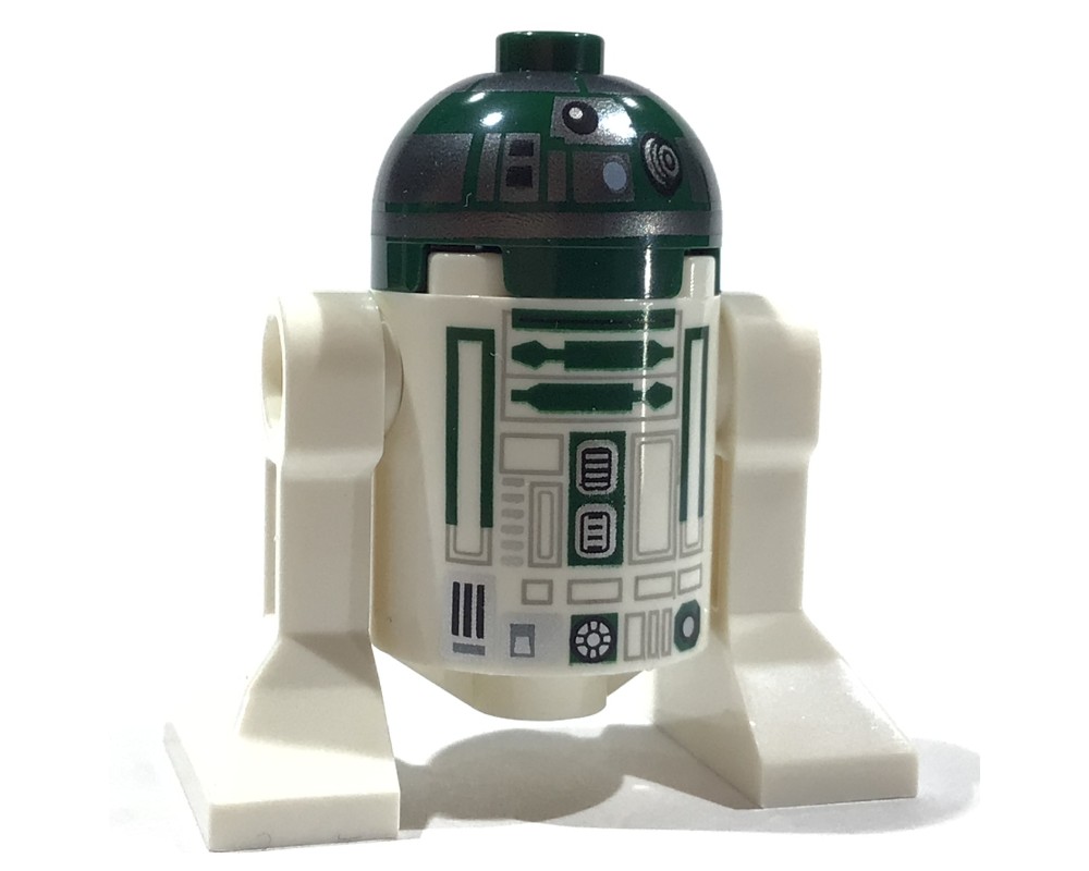 LEGO Set fig-015727 Astromech Droid, R4-P44, Pearl Titanium print ...