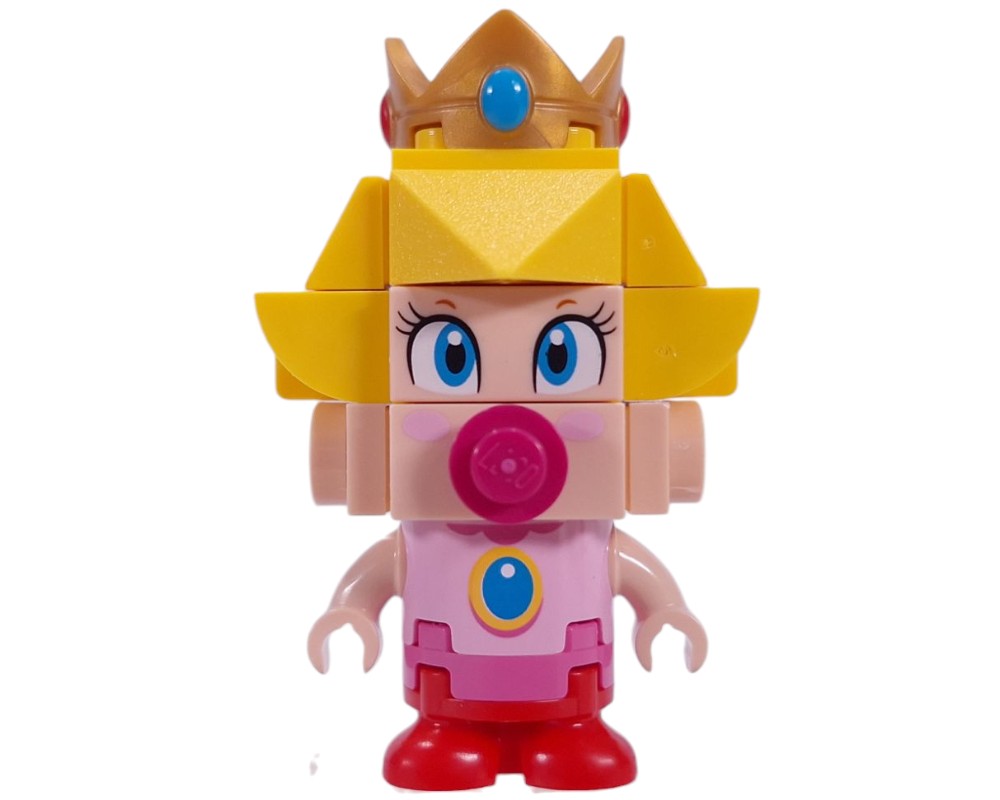 LEGO Set fig-015957 Baby Peach | Rebrickable - Build with LEGO