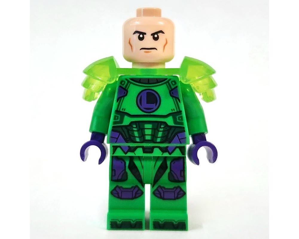 LEGO Set fig-015969 Lex Luthor, Kryptonite Suit | Rebrickable - Build ...