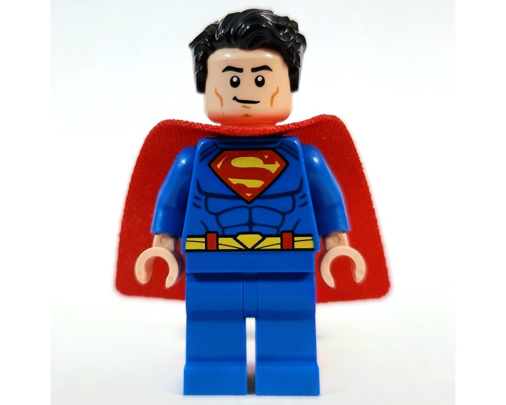 LEGO Set fig-015970 Superman, Plain Legs, Cape | Rebrickable - Build ...
