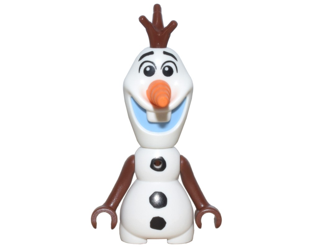 LEGO Set fig-016018 Olaf, Micro-Doll Arms, Stick Hair, Bright Light Blue Mouth | Rebrickable ...
