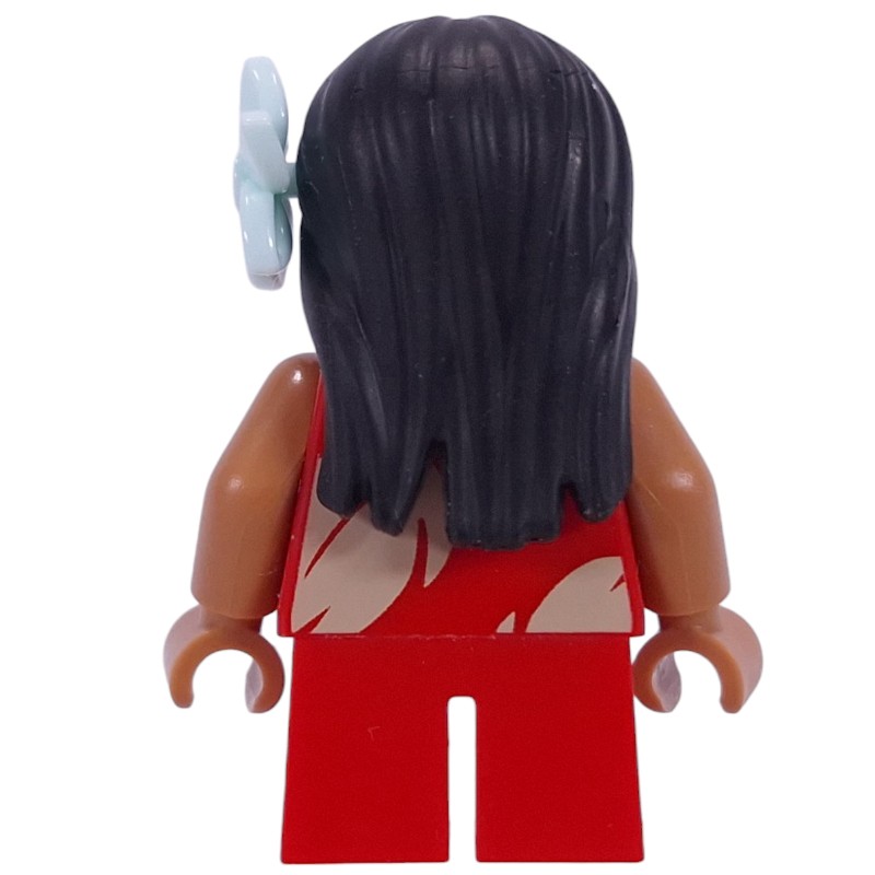 LEGO Set fig-016070 Lilo, Light Aqua Flower | Rebrickable - Build with LEGO