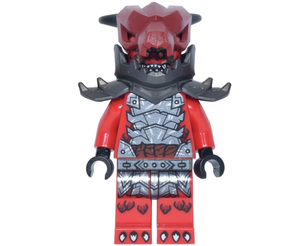 LEGO Set fig-016108 Dragonian Warrior, Long Horns | Rebrickable - Build ...