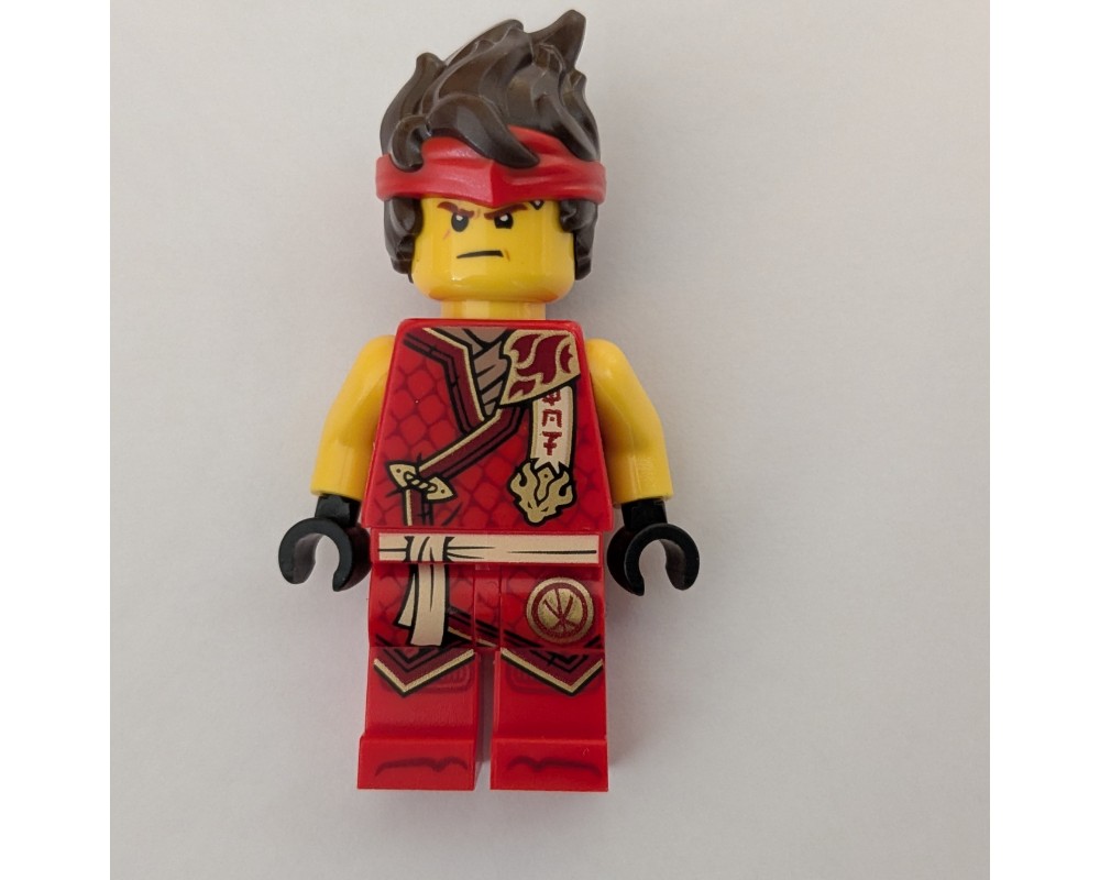 LEGO Set fig-016133 Kai, Red Robes, Shoulder Guard | Rebrickable ...