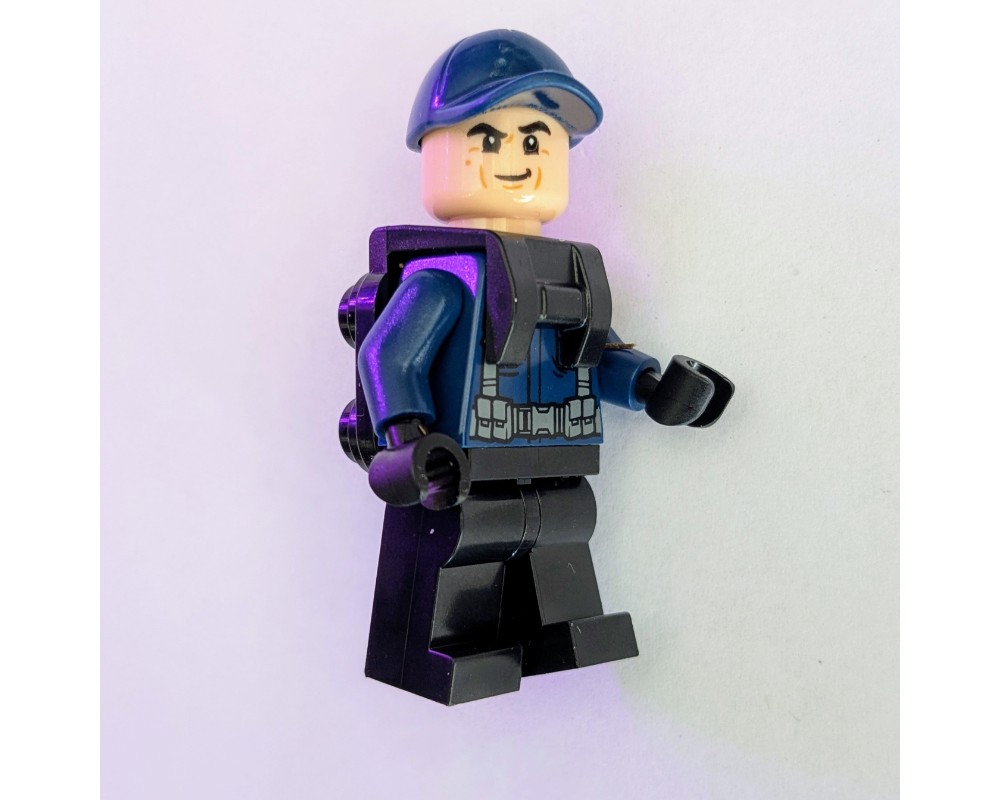LEGO Set fig-016194 Guard in Dark Blue Cap, neck Bracket | Rebrickable ...