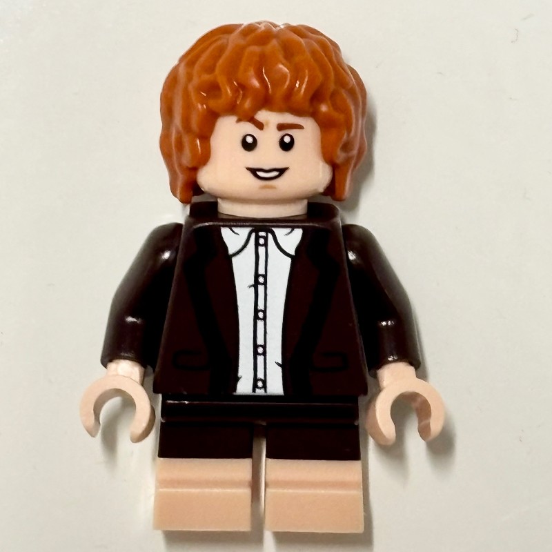 LEGO Set fig-016224 Samwise Gamgee, Dark Brown Suit | Rebrickable ...