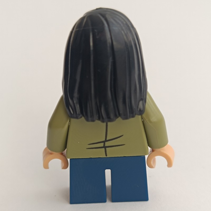 LEGO Set fig-016493 Cho Chang, Short Legs, Olive Green Jacket ...