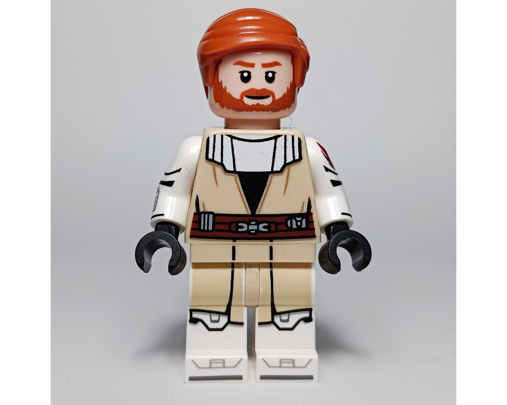 LEGO Set fig-016605 Obi-Wan Kenobi, Tan General Robes | Rebrickable ...