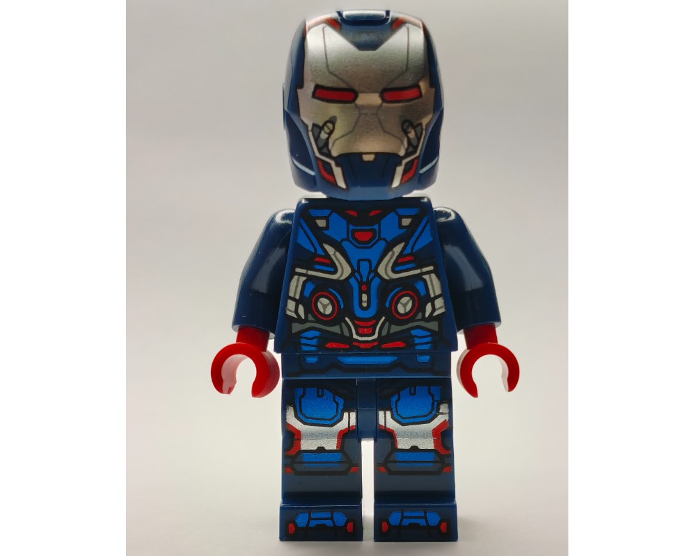 LEGO Set fig-016637 Iron Patriot MK 2 | Rebrickable - Build with LEGO