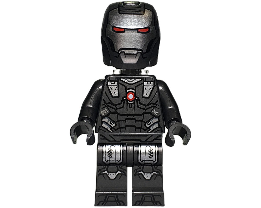 LEGO Set fig-016655 War Machine, Trans-Clear Neck Bracket, Pearl ...