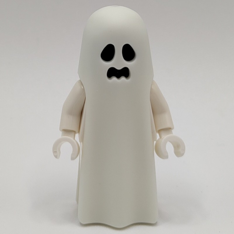 LEGO Set fig-016676 Ghost, Glow in the Dark, Pin Hole | Rebrickable ...