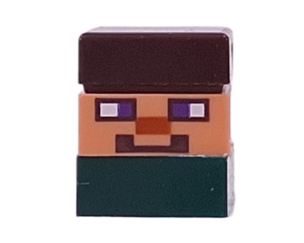 LEGO Set fig-016737 Micromob Steve, Dark Green Torso | Rebrickable ...