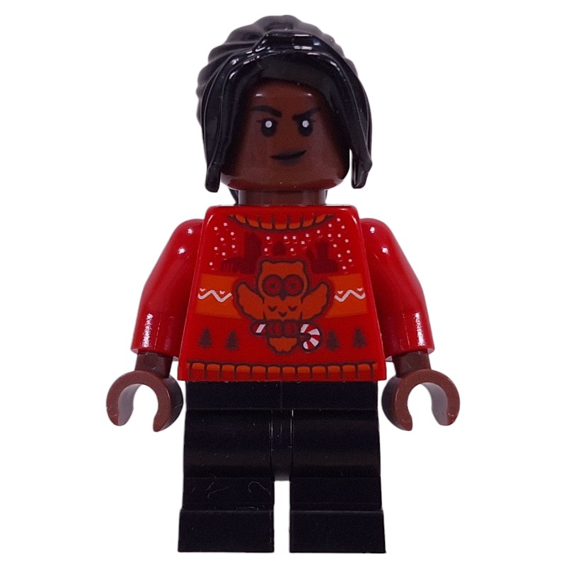 LEGO Set fig-016777 Angelina Johnson, Red Sweater | Rebrickable - Build ...